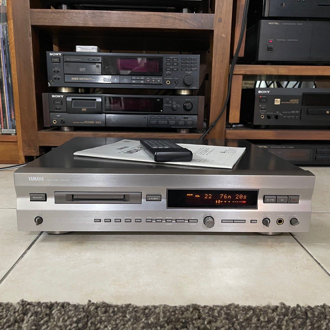YAMAHA NATURAL SOUND MINIDISC RECORDER MDX-793, Audio, Other Audio ...