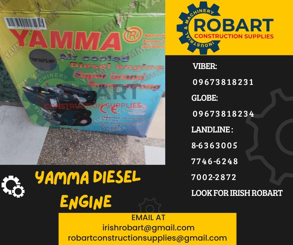 Yamma diesel engine, Commercial & Industrial, Construction Tools ...