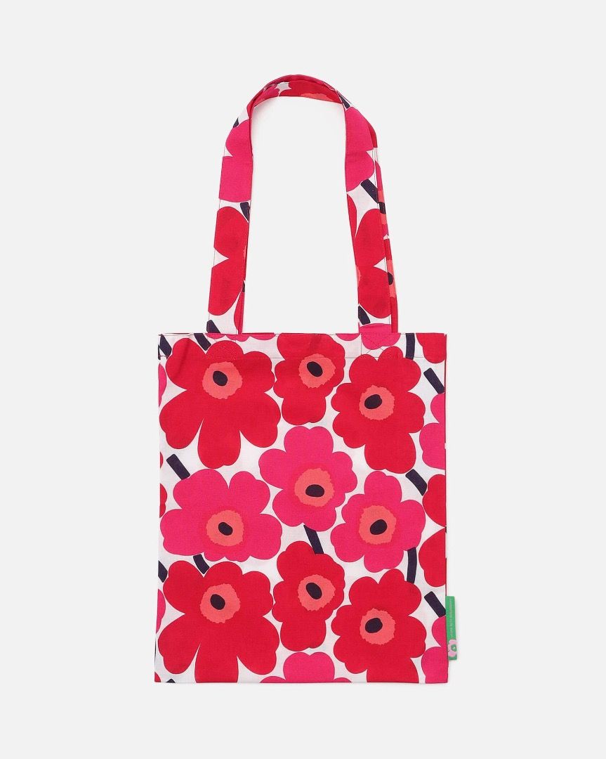 [日本代購] 日本限定Marimekko Mini Unikko 60th Monthly Fabric Tote Bag (May 2024 ...