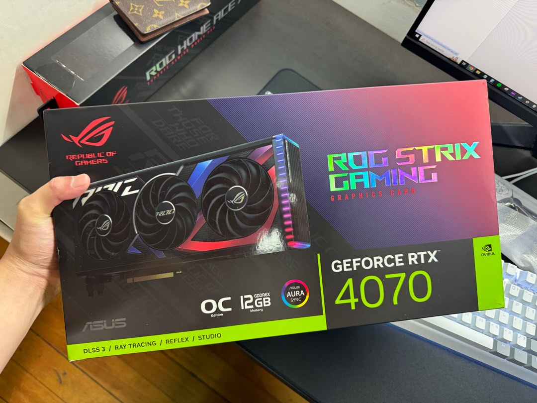 Asus ROG STRIX 4070 OC Edition not 4060 4080 4090, Computers & Tech ...