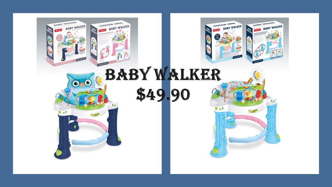 BABY WALKER Activity table, Babies & Kids, Infant Playtime on Carousell