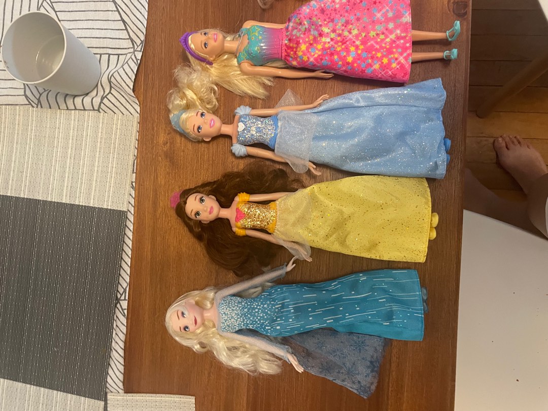 Barbies- Disney Princesses & others, Hobbies & Toys, Toys & Games on ...