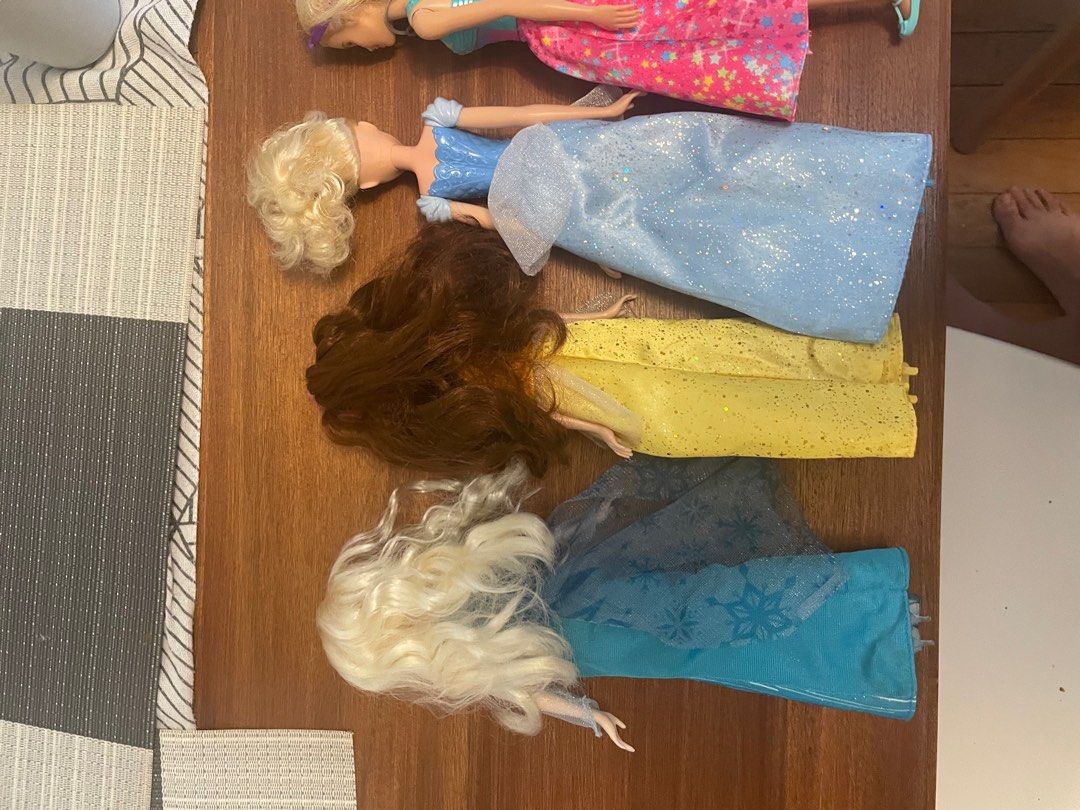Barbies- Disney Princesses & others, Hobbies & Toys, Toys & Games on ...
