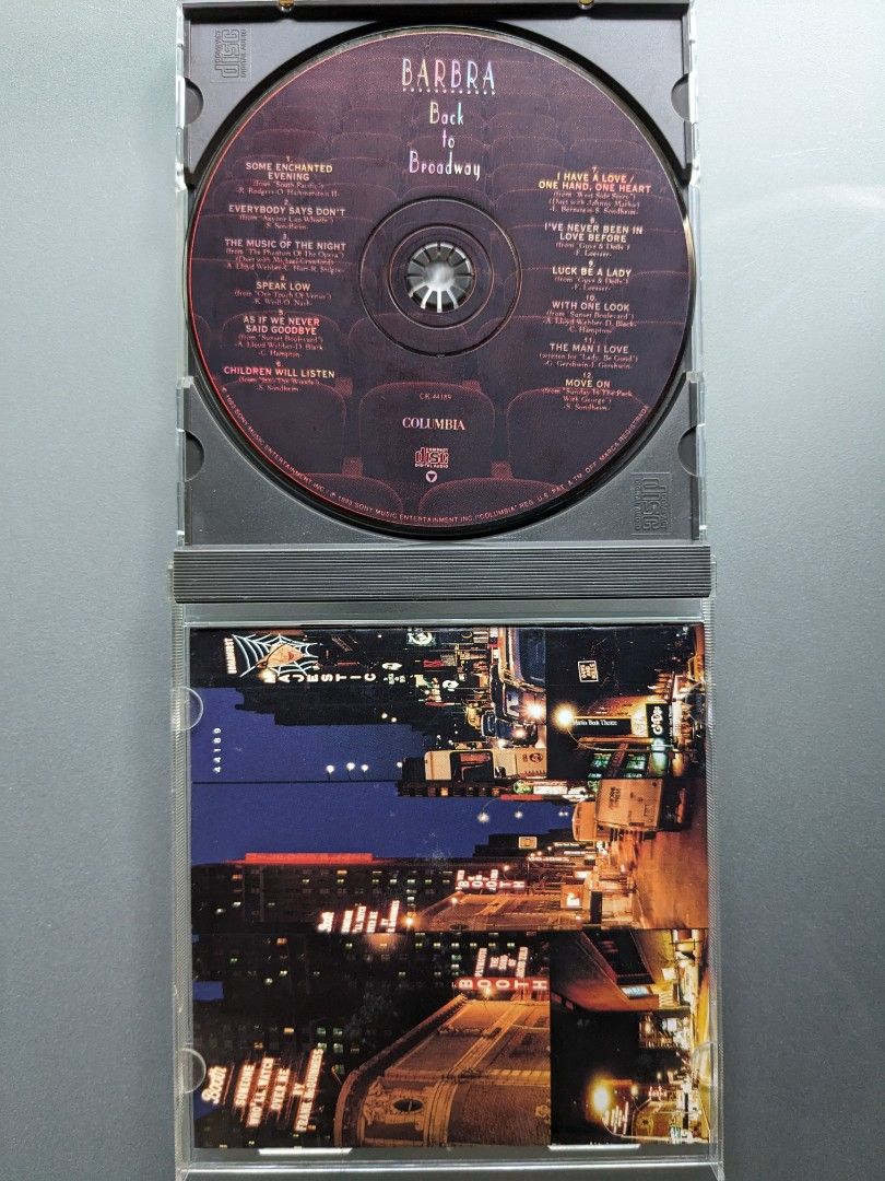 Barbra Streisand - Back to Broadway CD, Hobbies & Toys, Music & Media ...