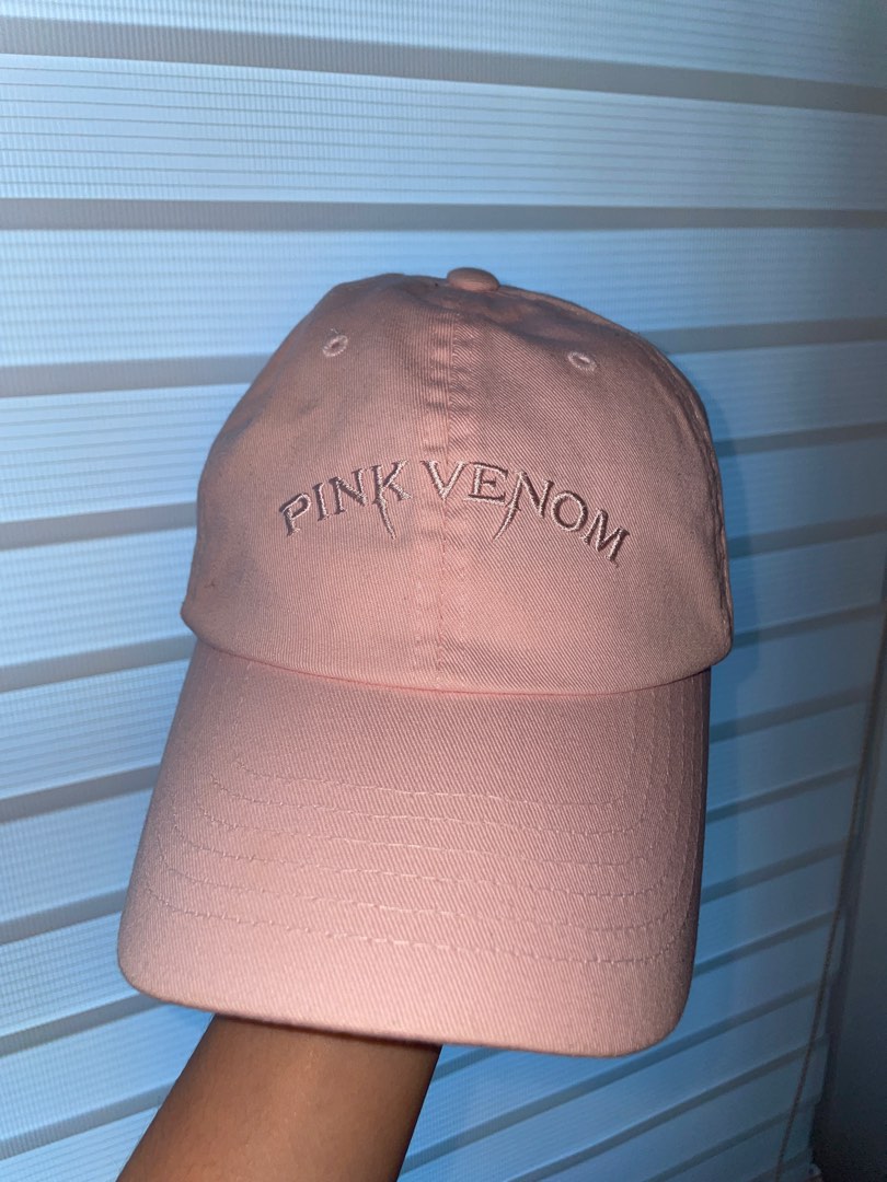 Blackpink Pink Venom Cap Merch, Men's Fashion, Watches & Accessories ...