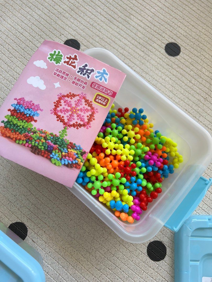 Blossom Building Blocks, Hobbies & Toys, Toys & Games on Carousell