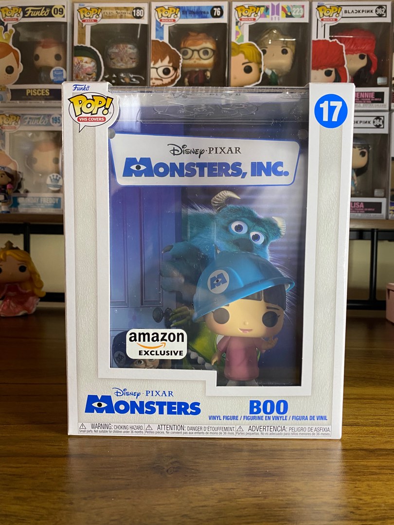 Boo 17 VHS Pop Covers Amazon Exclusive | Monsters, Inc. | Boo Monsters ...