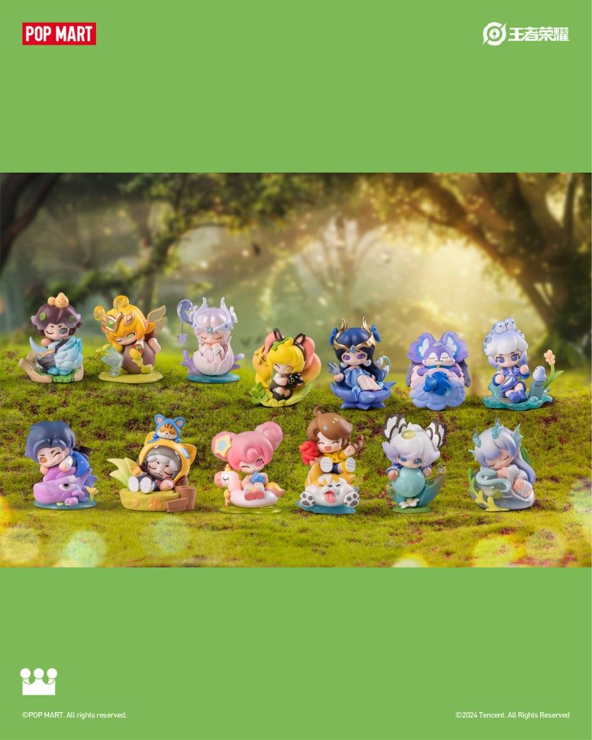 [BRAND NEW! POPMART] POPMART HONOR OF KINGS BABY HEROES - DREAM FOREST ...