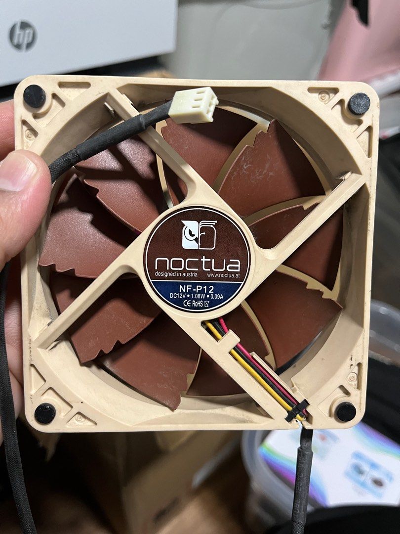 Case fans (Noctua NF-P12 & Deepcool RF120 RGB), Computers & Tech, Parts ...
