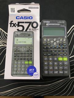 CASIO FX-570ES PLUS TRANSPARENT FOR CIVIL ENGINEERING BOARD EXAM ...