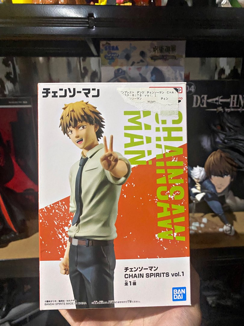 Chainsaw Man Denji Chain Spirits Figure, Hobbies & Toys, Toys & Games ...