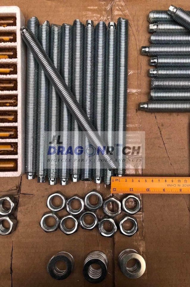 Chemical Anchor / Anchoring Bolt Complete Set w/ test tube glass epoxy ...