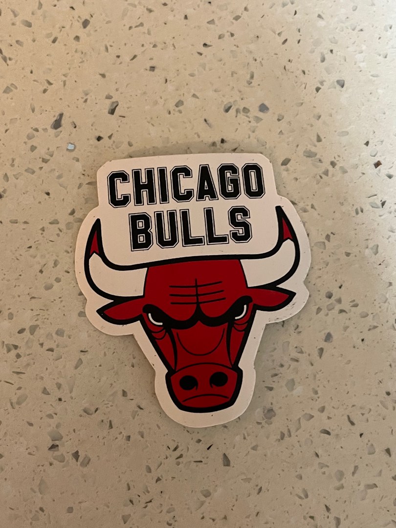 Chicago bulls sticker large #NPbiz10, Hobbies & Toys, Stationery ...