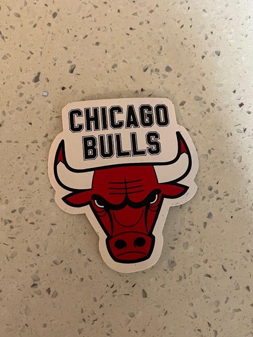 Chicago bulls sticker large #NPbiz10, Hobbies & Toys, Stationery ...