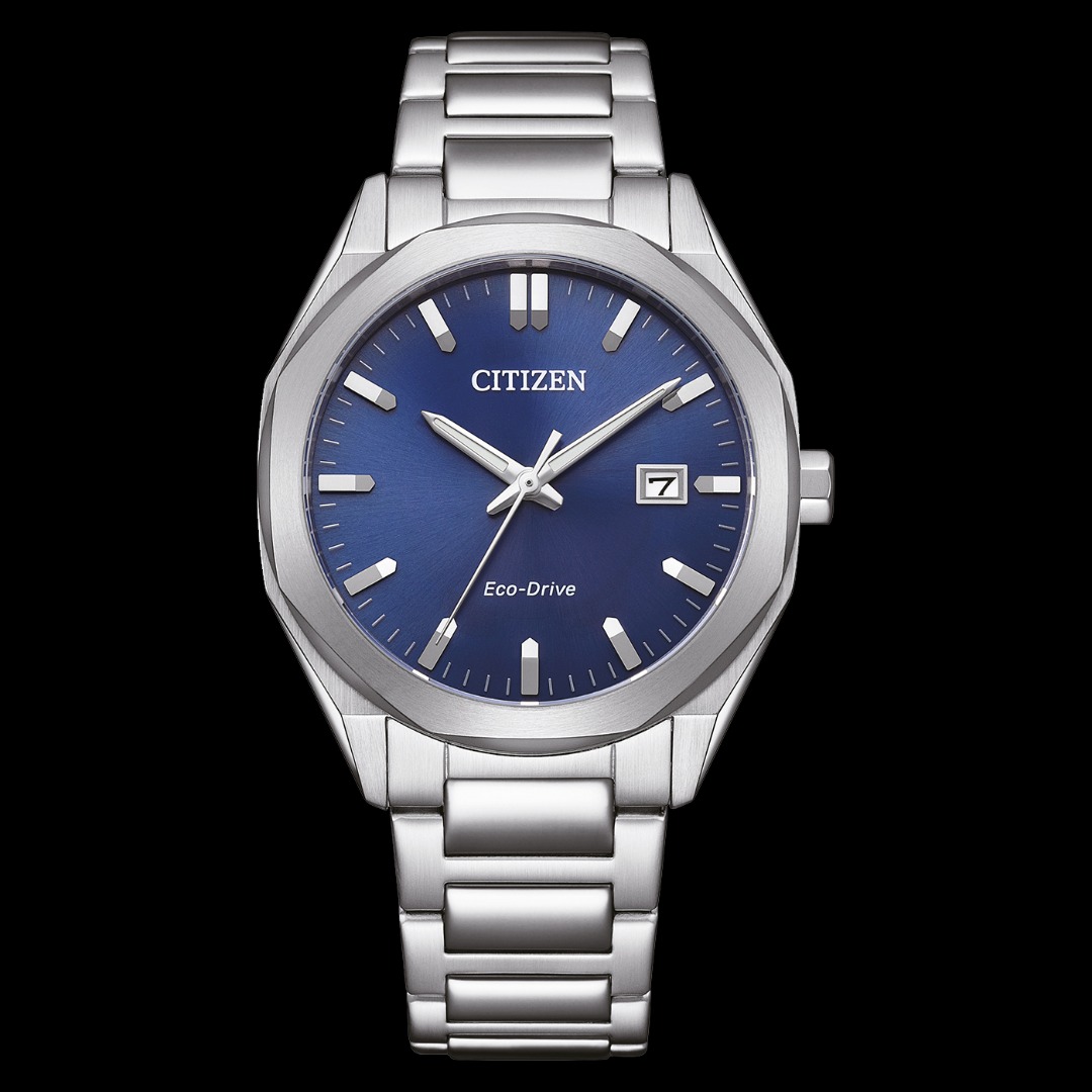 Citizen Eco-Drive BM7620-83L Blue Dial Analog Stainless Steel Solar ...