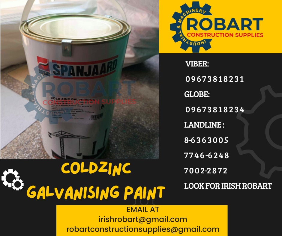 Coldzinc Galvanising Paint, Commercial & Industrial, Construction Tools ...