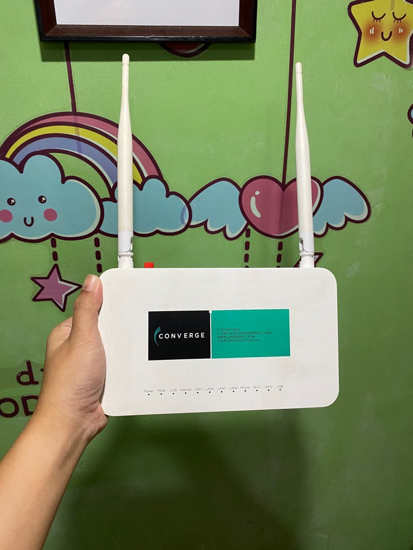 Converge Router with Box and Power Cord, Computers & Tech, Parts ...