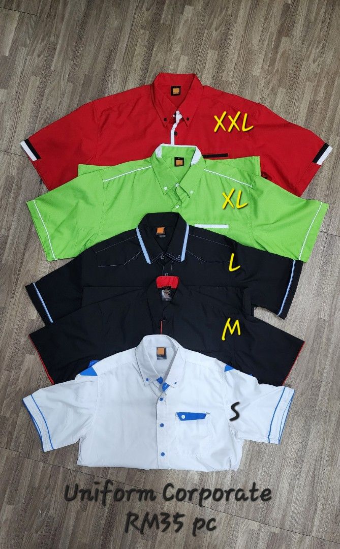 Corporate Office Uniform - Display Shirt Clearance, Men's Fashion, Tops ...