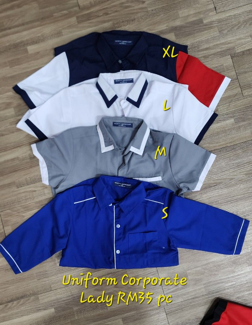 Corporate Office Uniform - Display Shirt Clearance, Men's Fashion, Tops ...