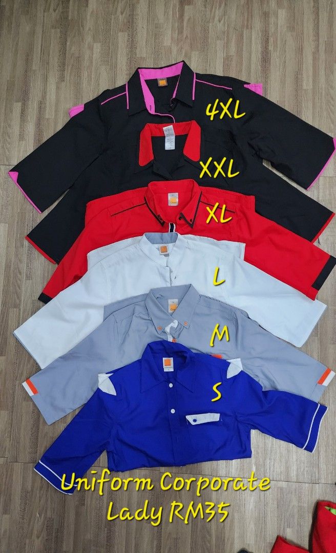 Corporate Office Uniform - Display Shirt Clearance, Men's Fashion, Tops ...