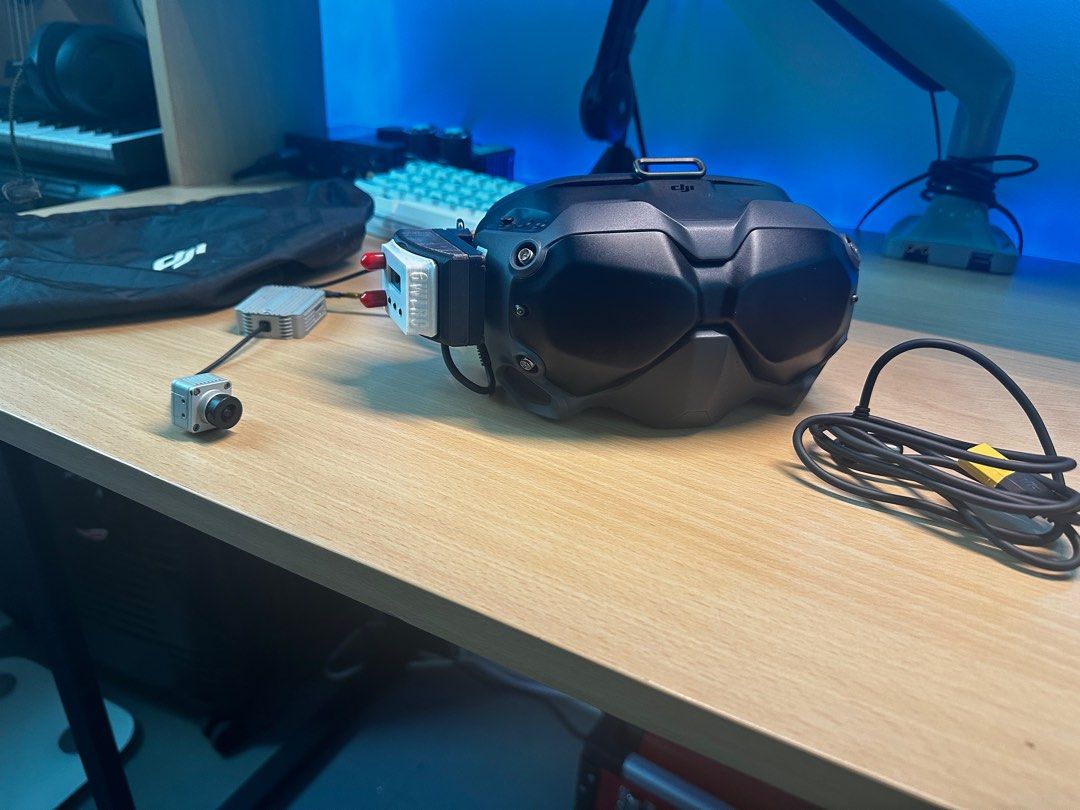 DJI FPV Goggles V1 with analog receiver + Original air unit ...