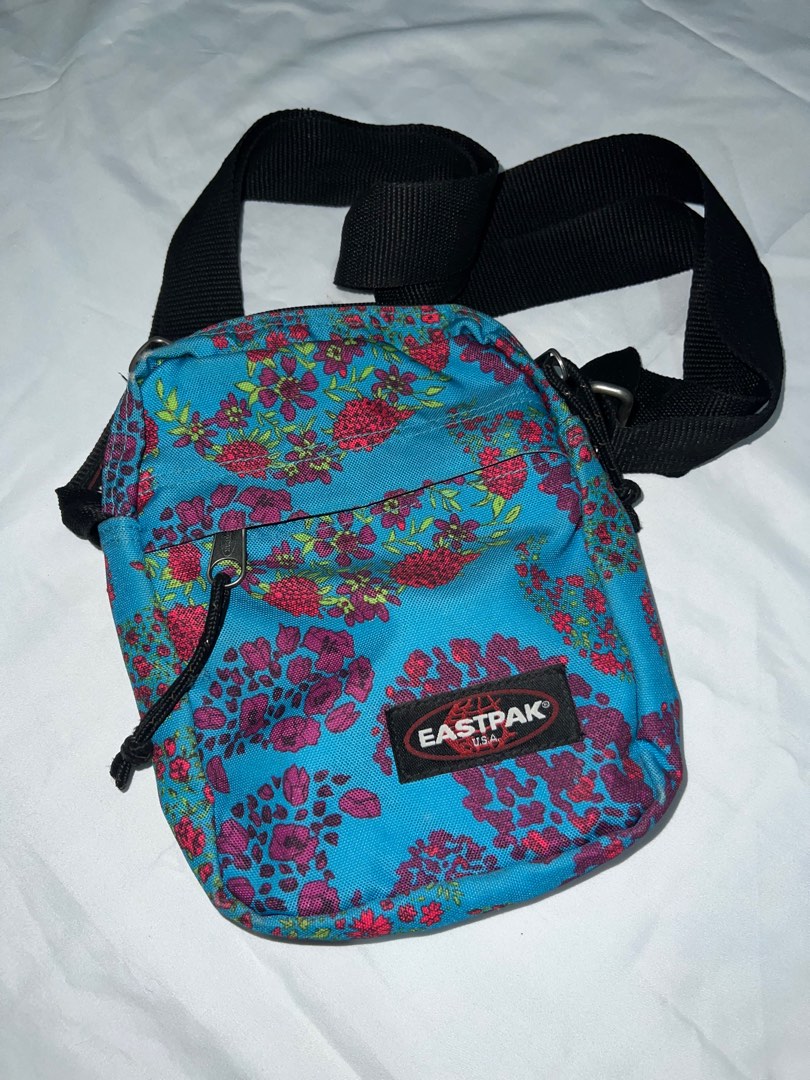 Eastpak THE ONE paisley blossom shoulder sling bag, Women's Fashion ...