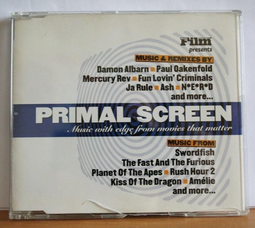 Film Presents Music From Movie "Primal Screen" CD, Hobbies & Toys ...