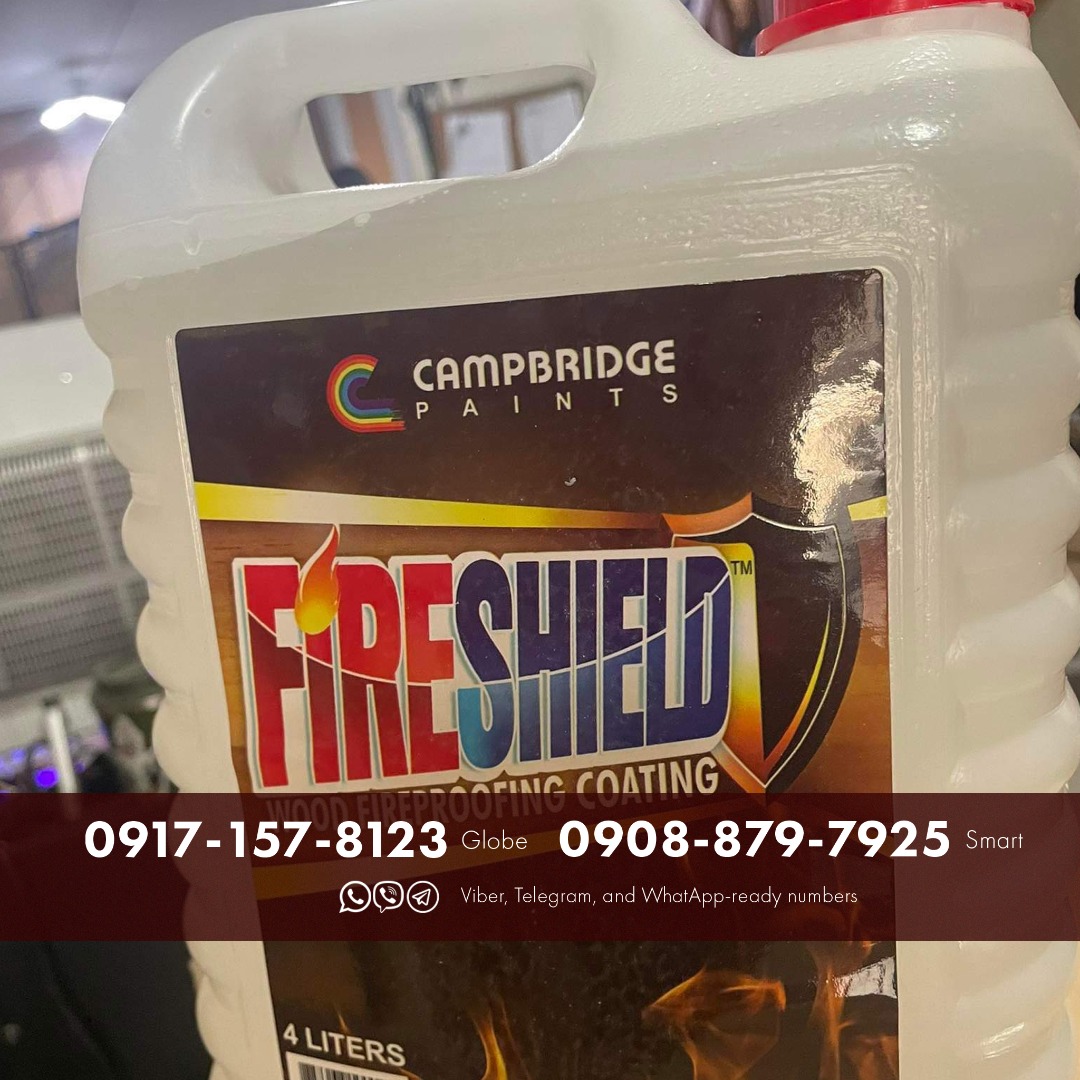Fire Retardant (Campbridge, 4 Liters), Commercial & Industrial, Industrial Equipment on Carousell