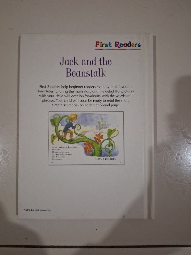 First Readers - Jack and the Beanstalk, Hobbies & Toys, Books ...