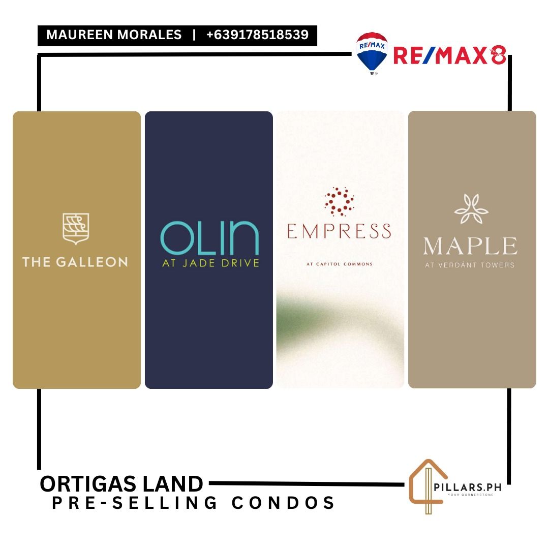 For Sale! Ortigas Land Pre-Selling Condominiums, Property, For Sale ...