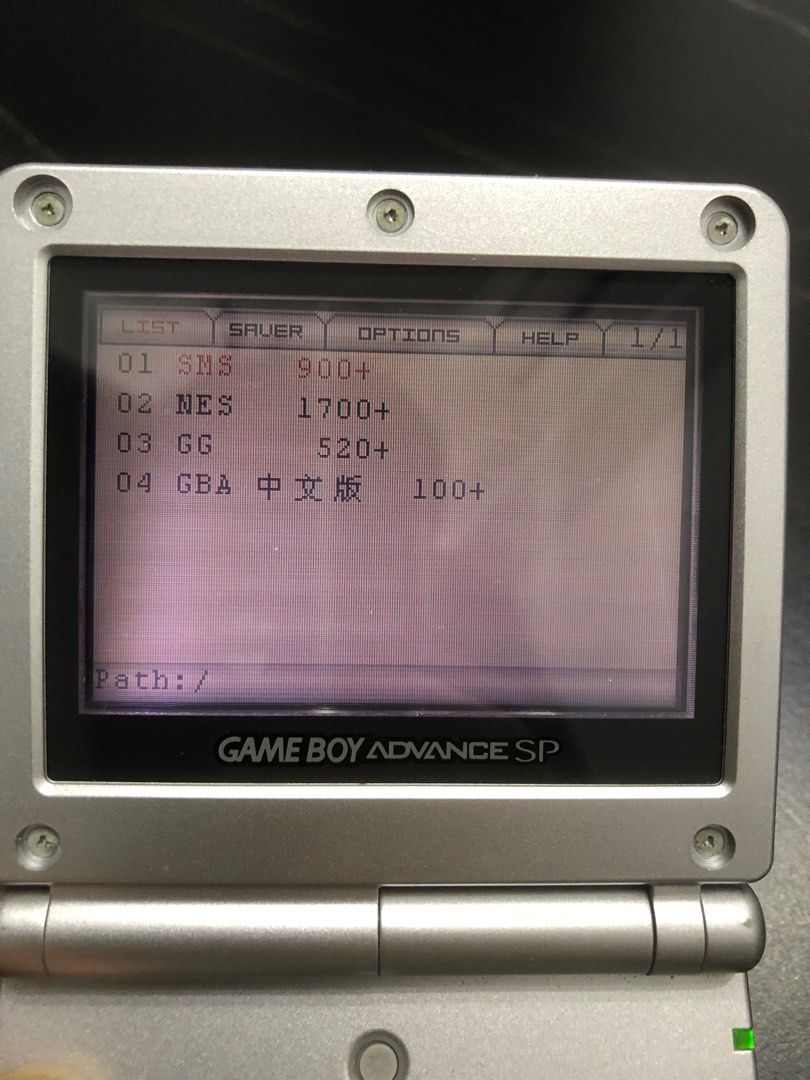 game gear 520個sms900個 紅白機 1700個 game boy advance中文版100個萬能遊戲機燒錄卡適合gameboy advance sp nds ndsl ...