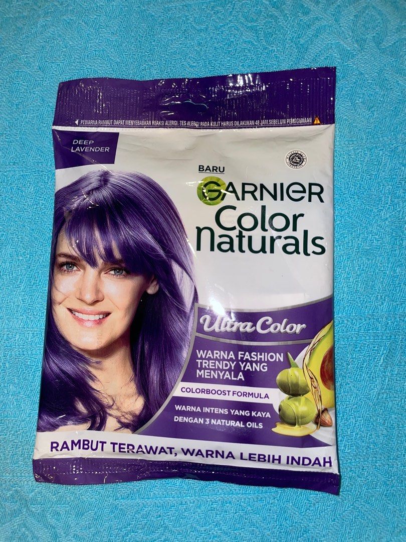 Garnier Hair Colour Purple, Beauty & Personal Care, Hair on Carousell