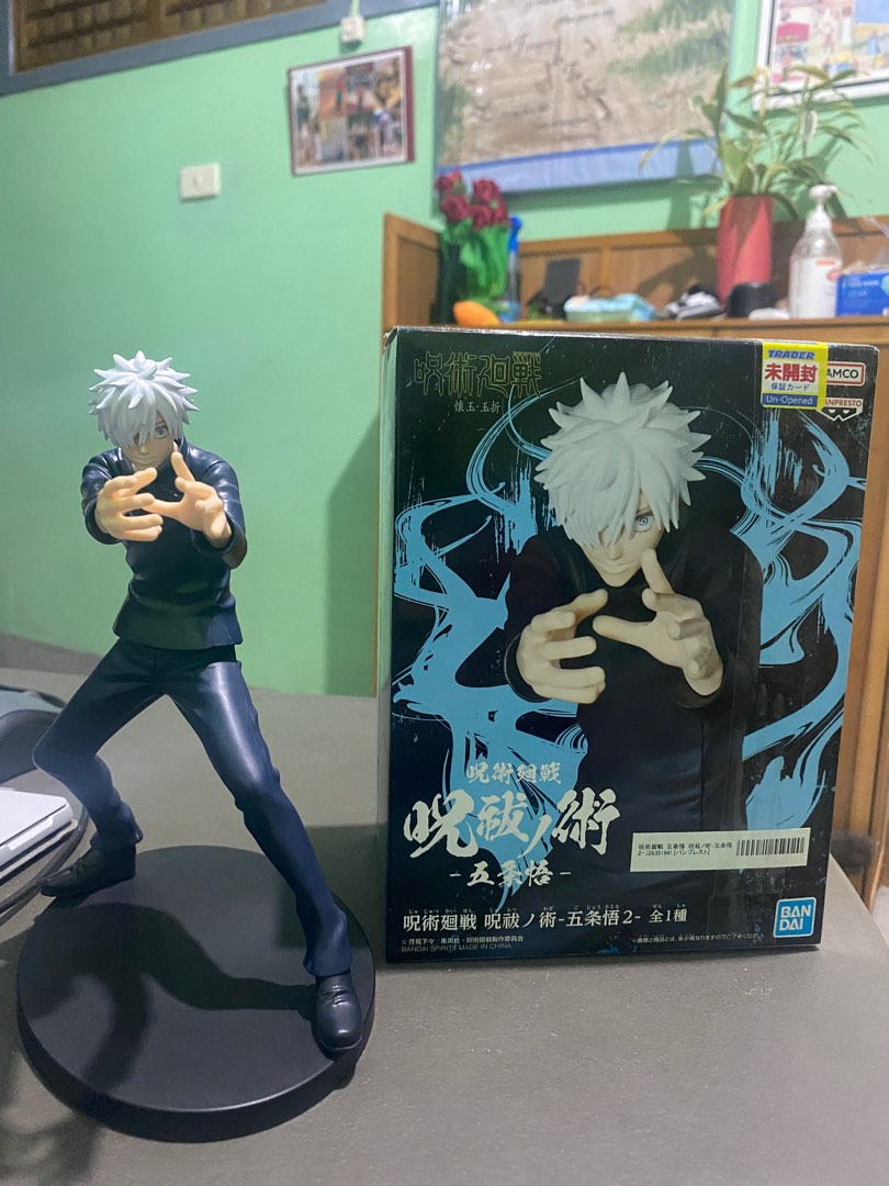 RARE Gojo Satoru Banpresto Figure Vol. 2, Hobbies & Toys, Toys & Games ...