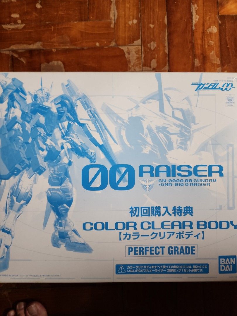 Gunpla (PG 00 easier + clear color body kit set), Hobbies & Toys, Toys ...