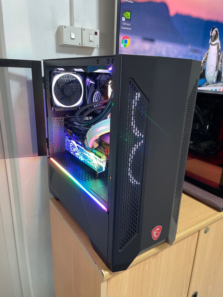 High End GTX Intel Core i7-10700K Gaming PC Desktop Computer Office ...