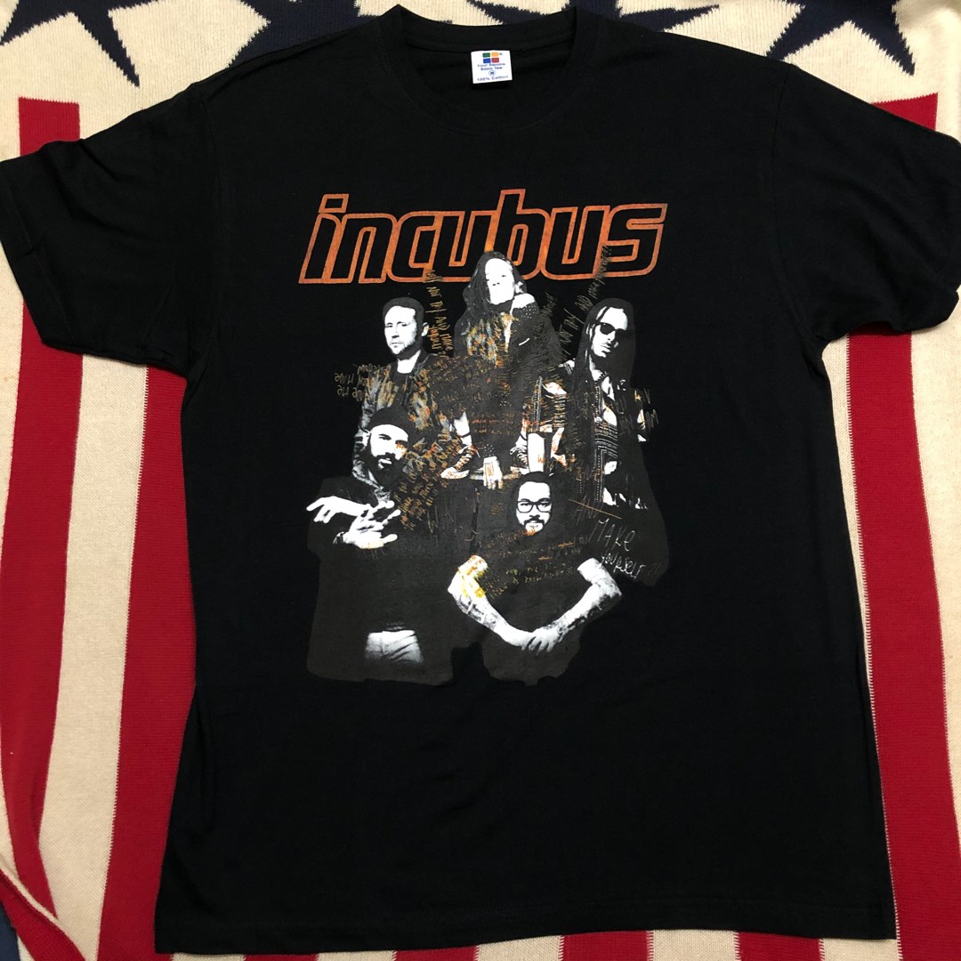 Incubus World Tour 2024 Asia Band Tee, Men's Fashion, Tops & Sets ...