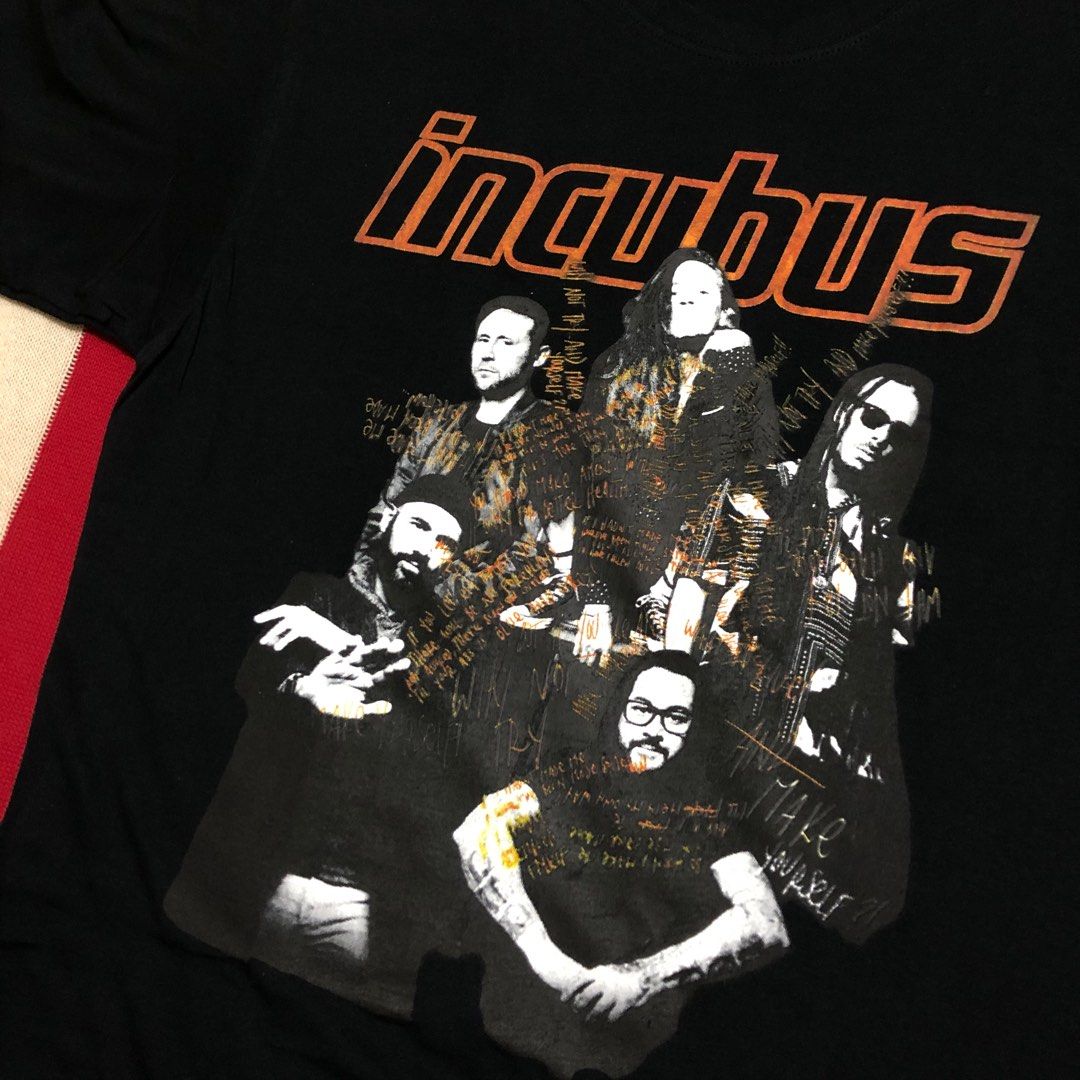Incubus World Tour 2024 Asia Band Tee, Men's Fashion, Tops & Sets ...