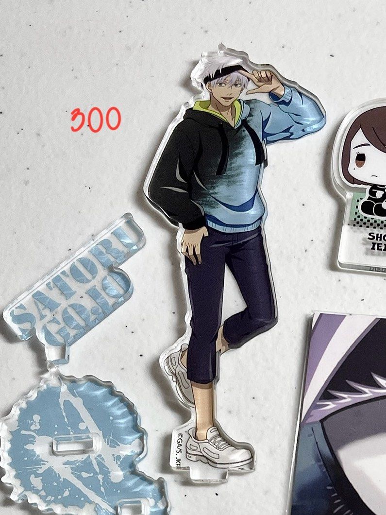 JJK Jujutsu Kaisen Gojo Satoru mix merch Set (letgos), Hobbies & Toys ...