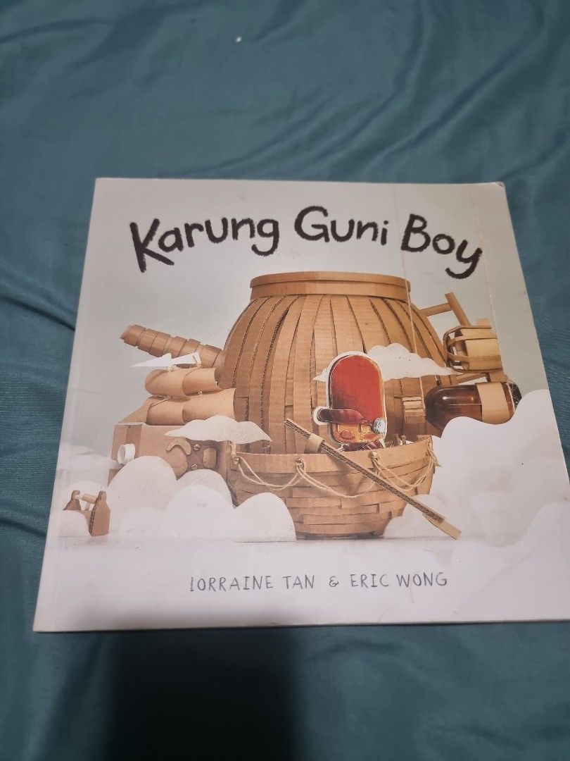 Karang Guni Boy - lovely cardboard illustrations, Hobbies & Toys, Books ...