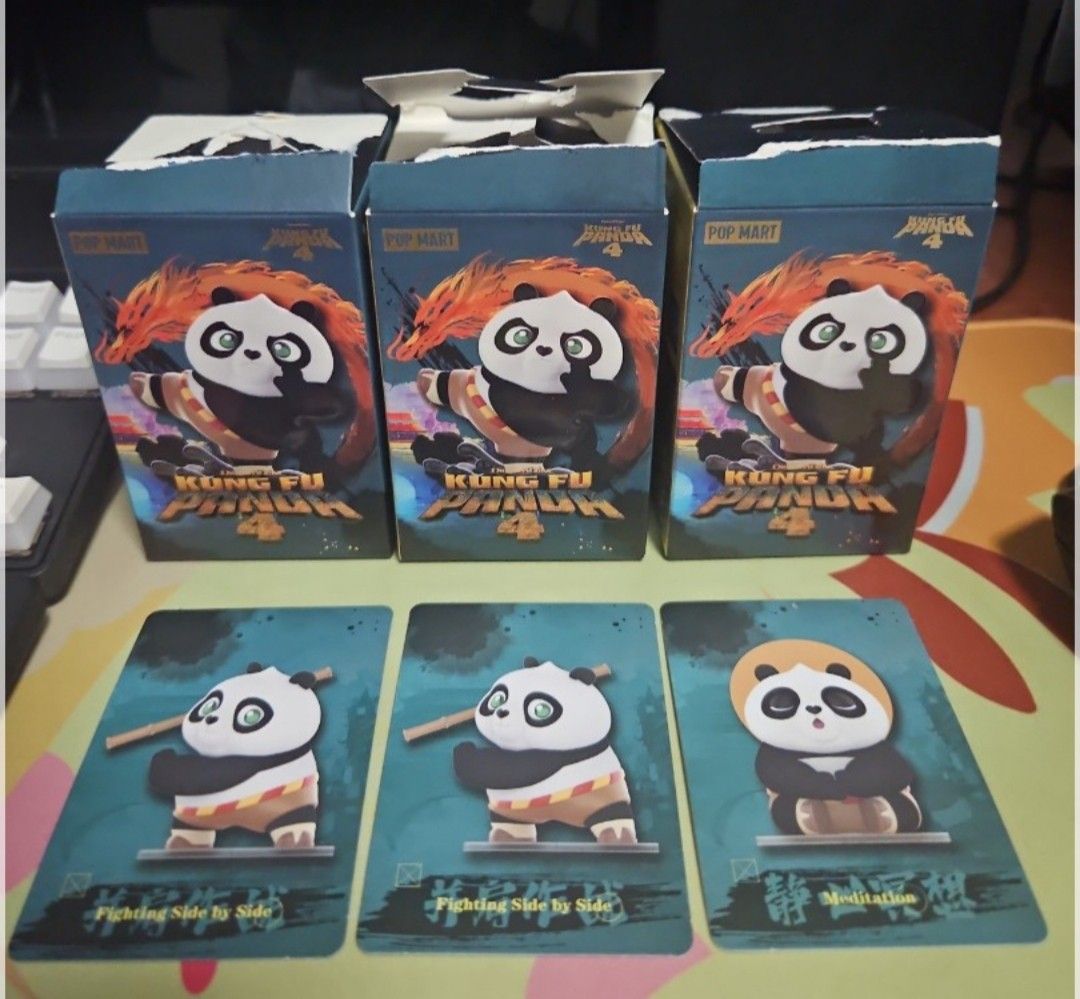 Kung fu panda popmart, Hobbies & Toys, Toys & Games on Carousell