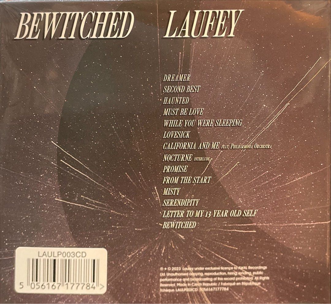 LAUFEY: BEWITCHED, Hobbies & Toys, Music & Media, CDs & DVDs on Carousell