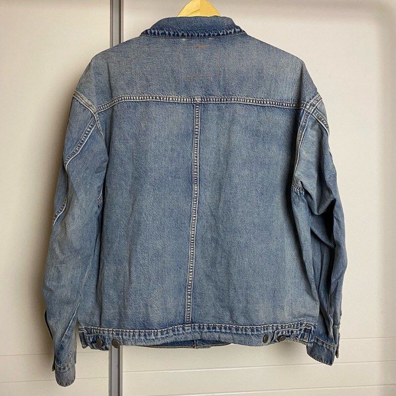 Levis jeans jacket boxy fit red tab ori defect sale ( light blue wash type 2 denim trucker ...