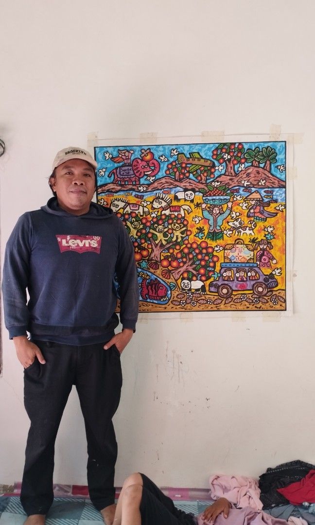 Lukisan Erica Hestu, Desain & Kerajinan Tangan, Karya Seni di Carousell