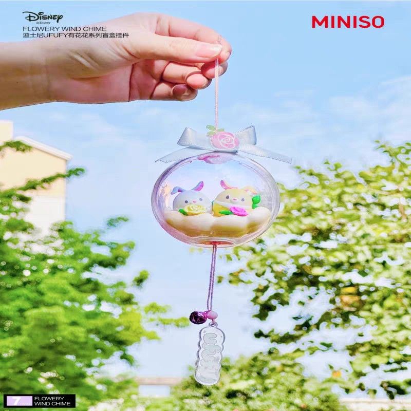 [MINISO X DISNEY] DISNEY UFUFY FLOWERY WIND CHIME SERIES FULL SET AND ...