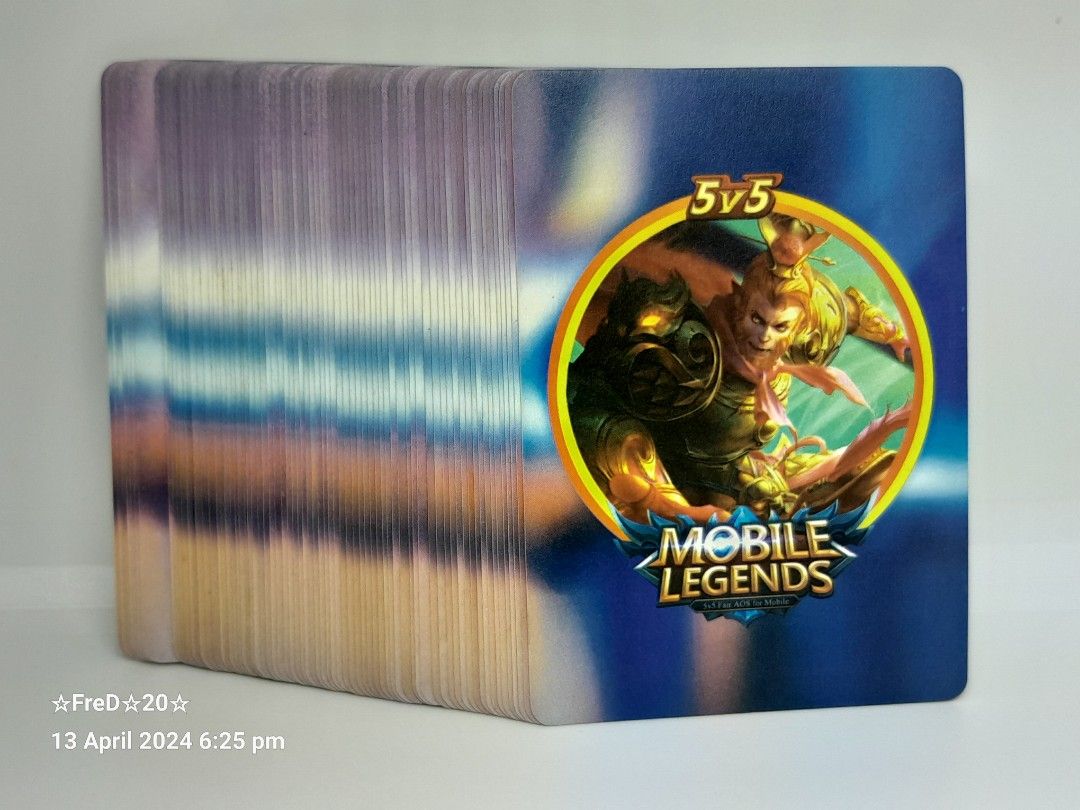 Mobile Legends Cards (71pcs), Hobbies & Toys, Toys & Games on Carousell