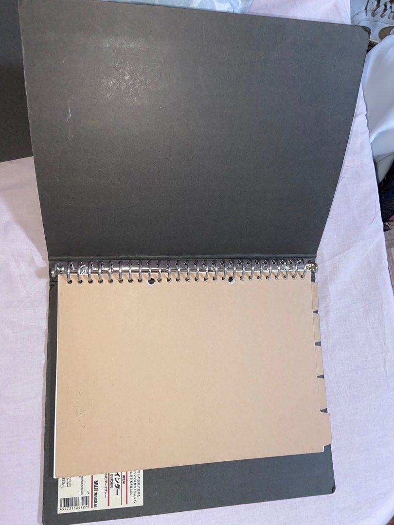 Muji B5 Binders, Hobbies & Toys, Stationary & Craft, Stationery & School Supplies on Carousell