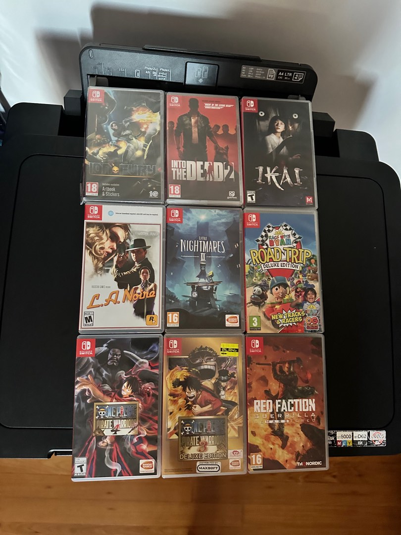 Nintendo Switch game Ion Fury / Into the dead 2 / Ikai / L.A. noire ...