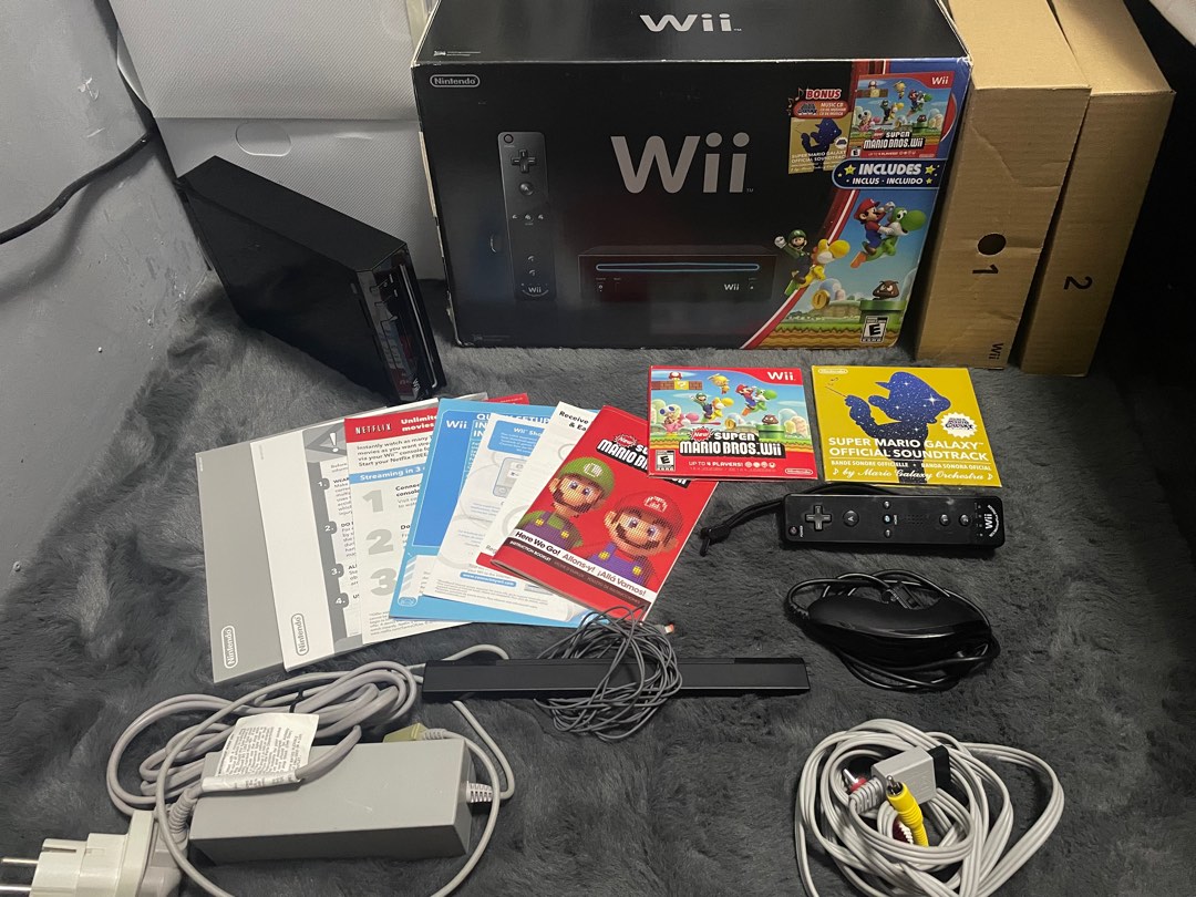 Nintendo Wii New Super Mario Bros. Edition (CIB) USA, Video Gaming ...