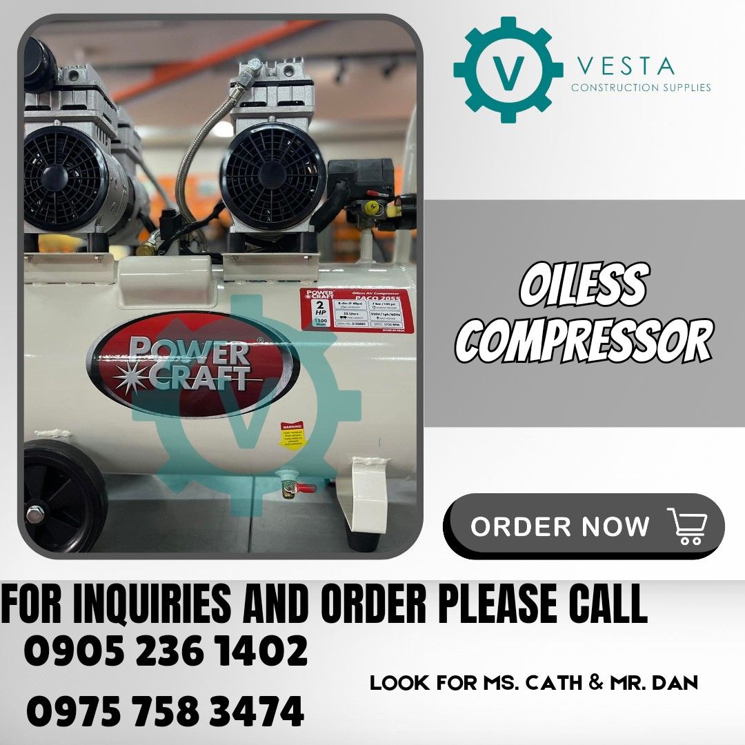 OILESS COMPRESSOR, Commercial & Industrial, Industrial Equipment on ...