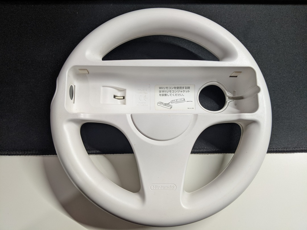 Original Nintendo Wii Wheel Steering Wheel for Mario Kart Used, Video ...